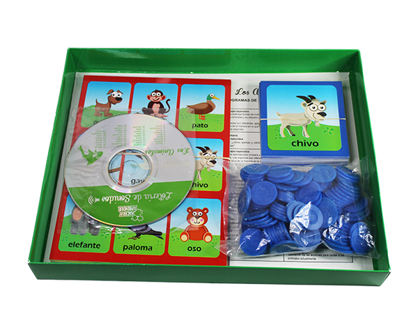 Lotería de sonidos de los animales - Juguetes y Materiales Didácticos ...